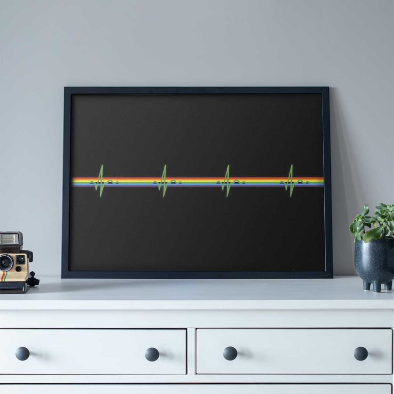 Pink Floyd Poster Heartbeat Otherbrick